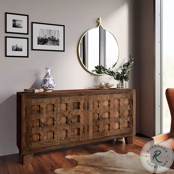 Colton Dark Brown 71" Sideboard From Jofran | Coleman Furniture