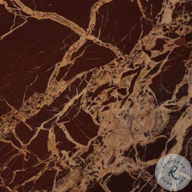 Zion Merlot Marble Big Coffee Table from Four Hands | Coleman Furniture