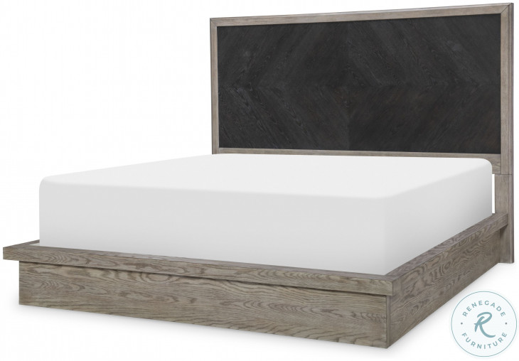 Halifax Flax And Java King Panel Bed From Legacy Classic | Coleman ...