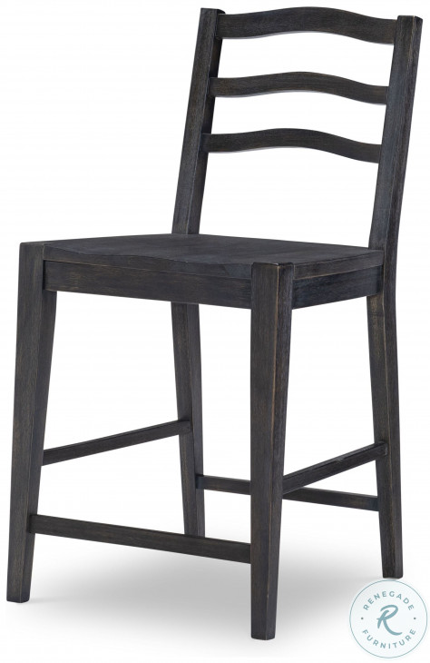 Halifax Flax Ladder Back Counter Height Chair Set Of 2 From Legacy ...