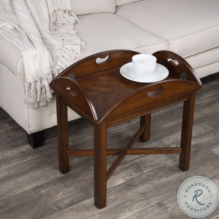 Vintage Oak Butler Table from Butler (2427001) | Coleman Furniture