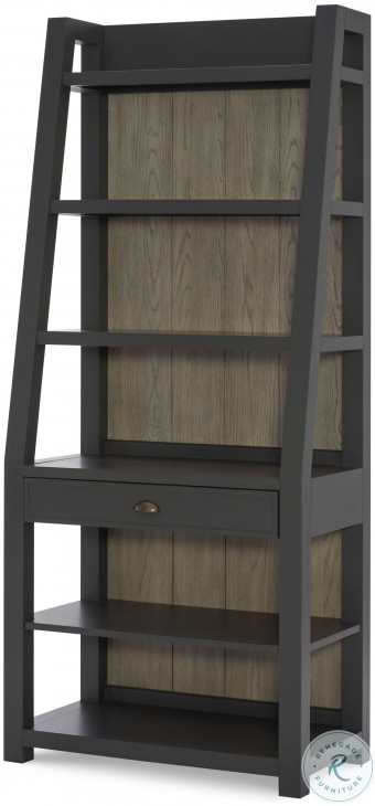Union Square Sable Gray Bookcase From Legacy Classic | Coleman Furniture