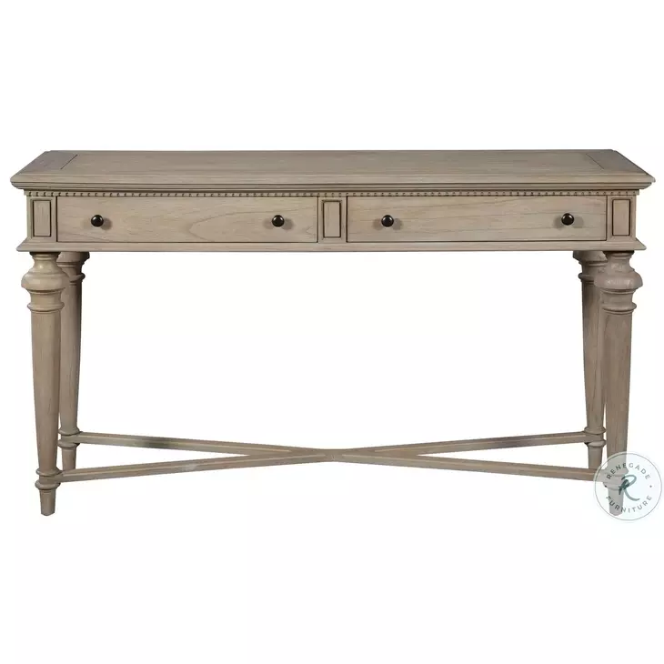 Wellington Hall Driftwood Sofa Table From Hekman Furniture | Coleman ...