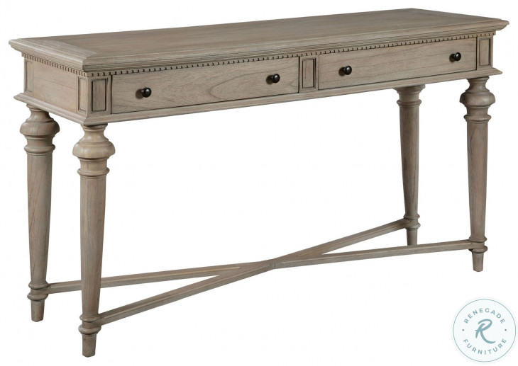 Wellington Hall Driftwood Sofa Table From Hekman Furniture | Coleman ...