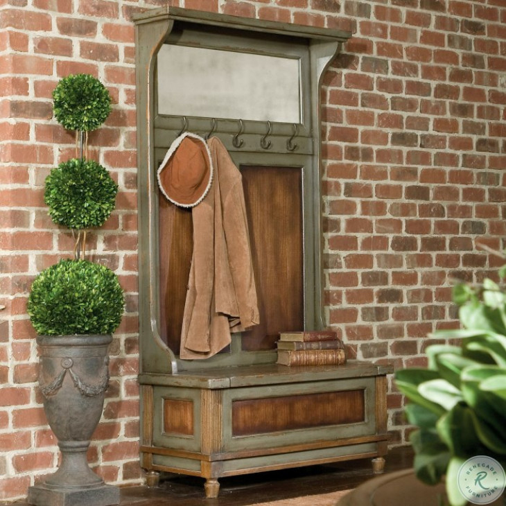 Riyo Distressed Hall Tree from Uttermost (25561) | Coleman Furniture