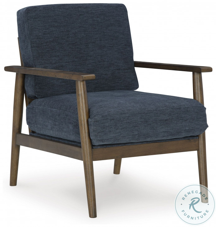 Bixler Navy Accent Chair From Ashley Furniture | Coleman Furniture