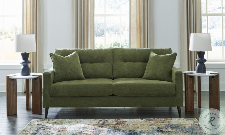 Bixler Olive Sofa From Ashley Furniture | Coleman Furniture