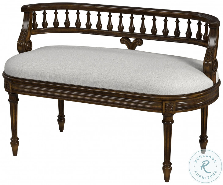Hathaway Antique Cherry Bench From Butler | Coleman Furniture