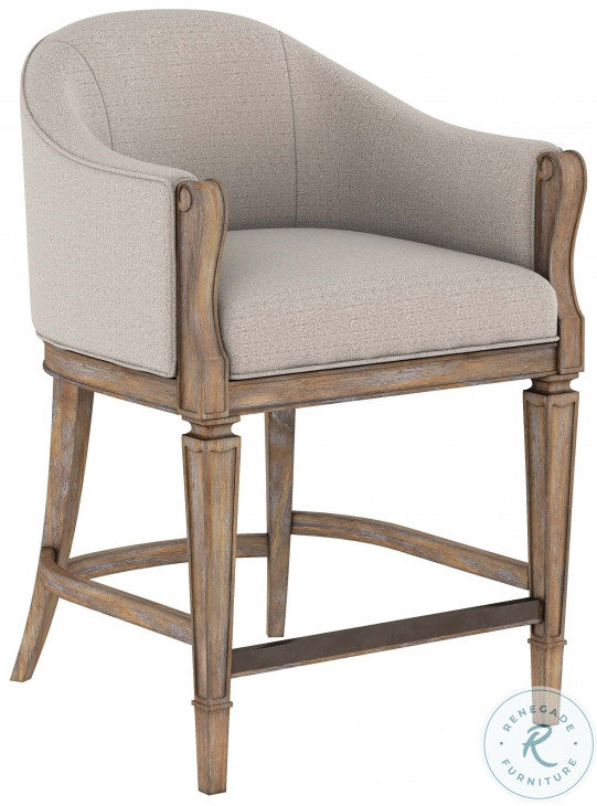 Architrave Neutral Counter Stool From ART | Coleman Furniture