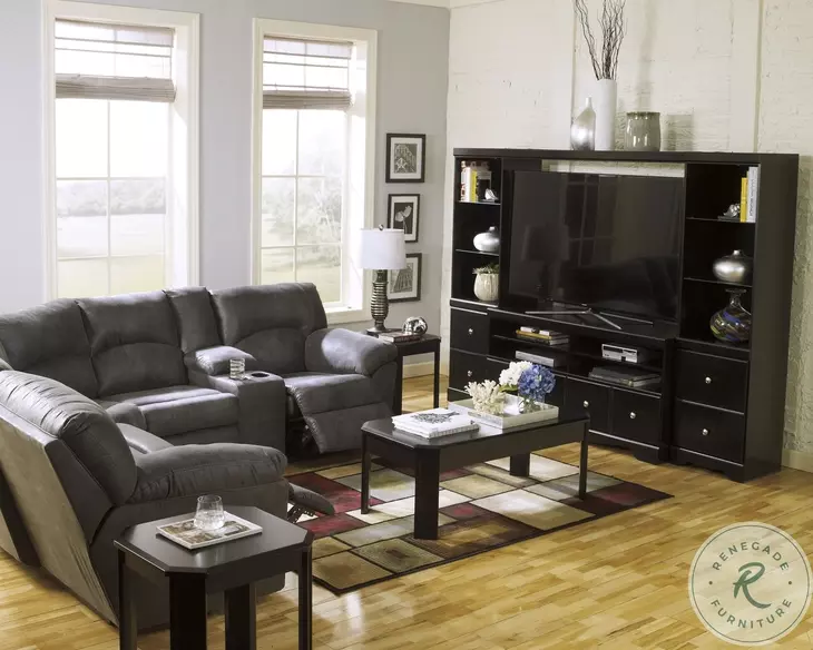 Tambo Pewter Reclining Sectional From Ashley Furniture Coleman Furniture