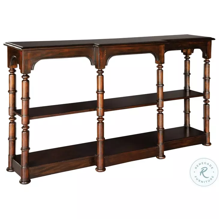 Special Reserve Brown Oiled Mahogany Sofa Table