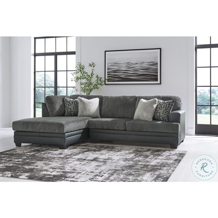 Brixley Pier Graphite Modular Sectional from Ashley Furniture | Coleman ...