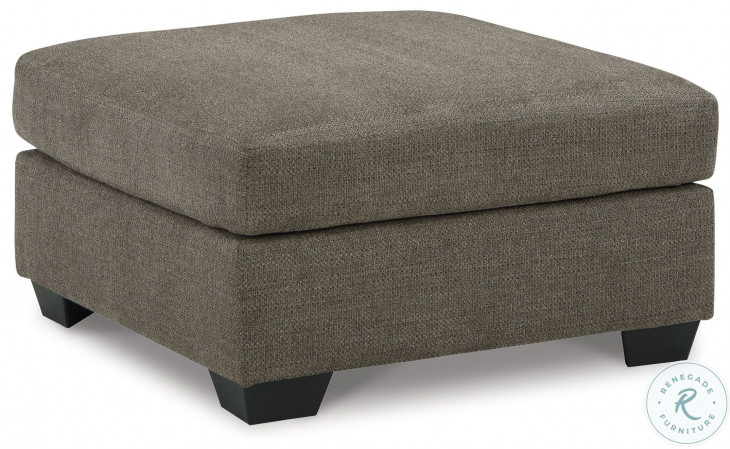 Mahoney Chocolate Oversized Accent Ottoman From Ashley Furniture ...
