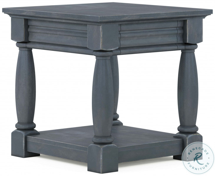Alcove Slate End Table From ART | Coleman Furniture