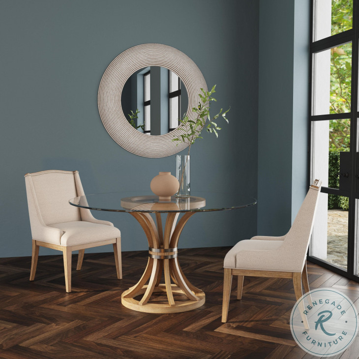 Buxton Oatmeal Parsons Chair Set of 2 From Bassett Mirror | Coleman ...