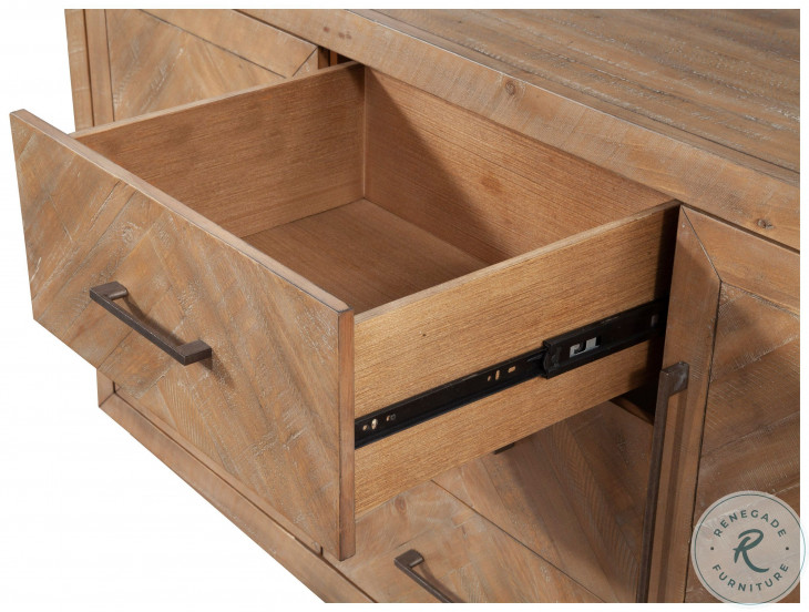 Aiden Weathered Natural Dining Room Set from Alpine | Coleman Furniture