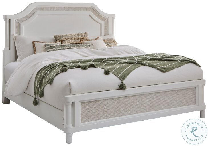 Switchgrass White Mansion Bedroom Set from American Woodcrafters ...