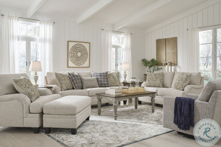 Bralynn Linen Swivel Glider Accent Chair From Ashley Furniture ...