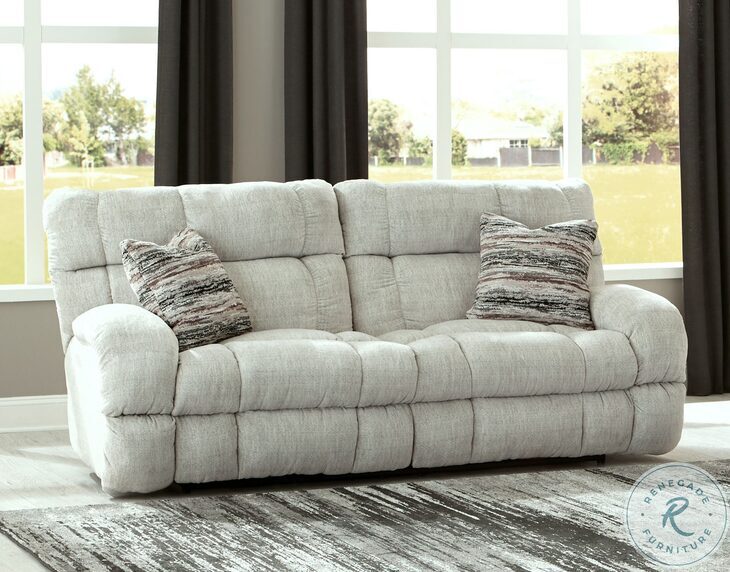 Ashland Buff Lay Flat Reclining Sofa From Catnapper | Coleman Furniture