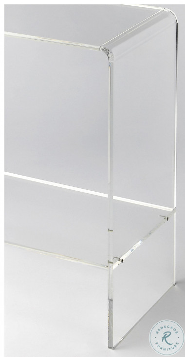 Crystal Clear Acrylic Console Table from Butler | Coleman Furniture