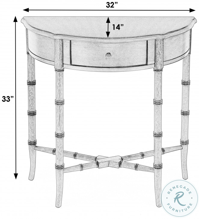 Skilling Olive Ash Console Table From Butler | Coleman Furniture