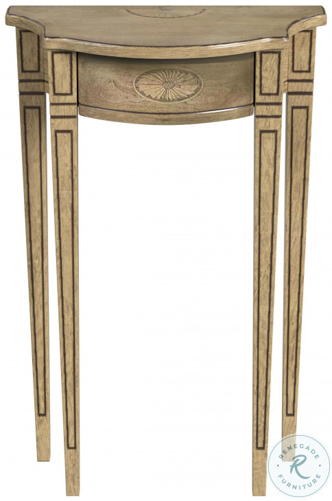 Chester Antique Beige 20" Console Table From Butler | Coleman Furniture