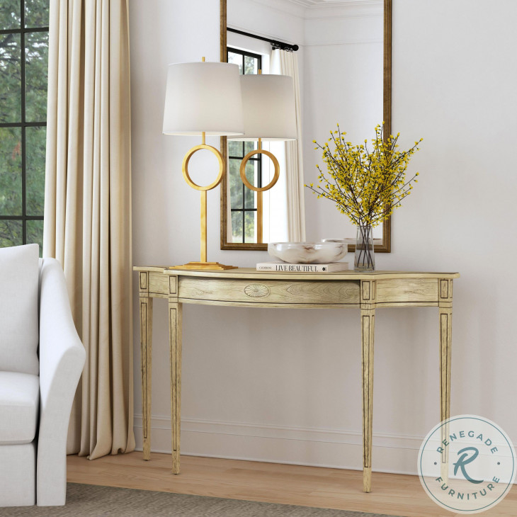 Chester Antique Beige 54" Console Table From Butler | Coleman Furniture