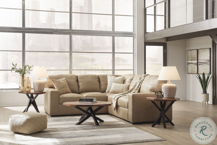 Bandon Toffee Sectional from Ashley Furniture | Coleman Furniture