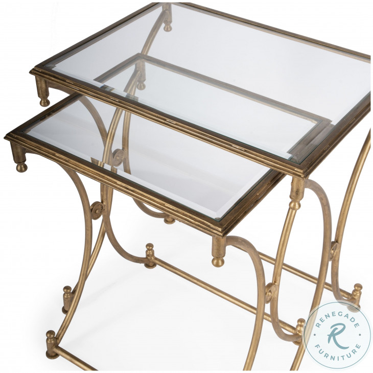 Antique Gold Nesting Tables from Butler (4012226) | Coleman Furniture