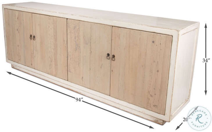 Modern White Sideboard from Sarreid | Coleman Furniture