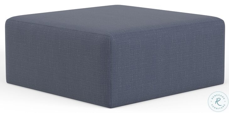 Cape May Denim 41" Cocktail Ottoman From Jackson | Coleman Furniture