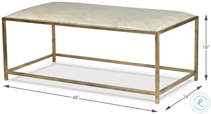 Montvale Beige Cocktail Table from Sarreid | Coleman Furniture