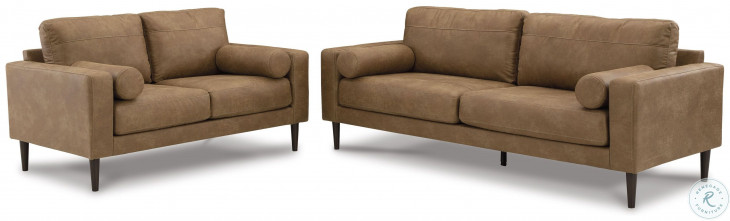 Telora Caramel Sofa From Ashley Furniture | Coleman Furniture
