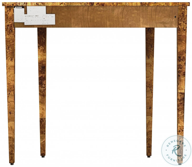 Chester Traditional Burl Console Table From Butler | Coleman Furniture