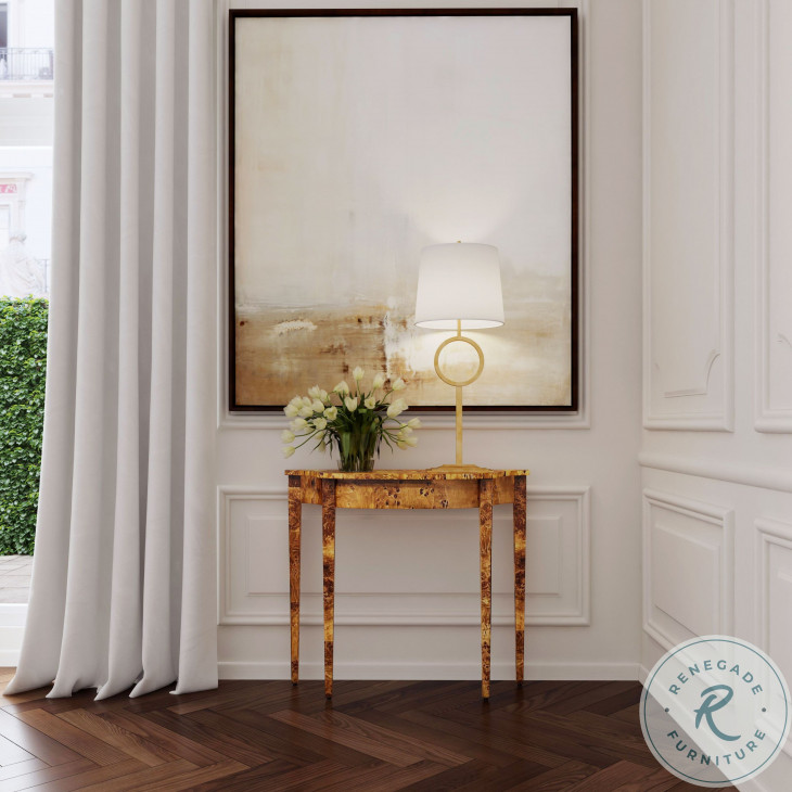 Chester Traditional Burl Console Table From Butler | Coleman Furniture