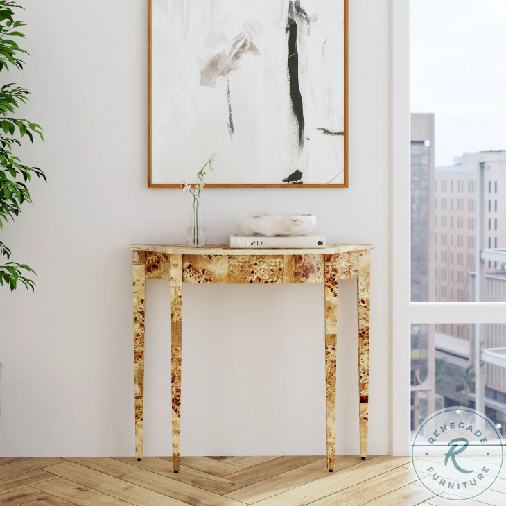 Chester Light Burl Console Table From Butler | Coleman Furniture
