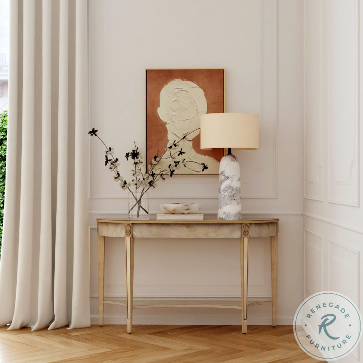 Astor Antique Beige Console Table From Butler | Coleman Furniture