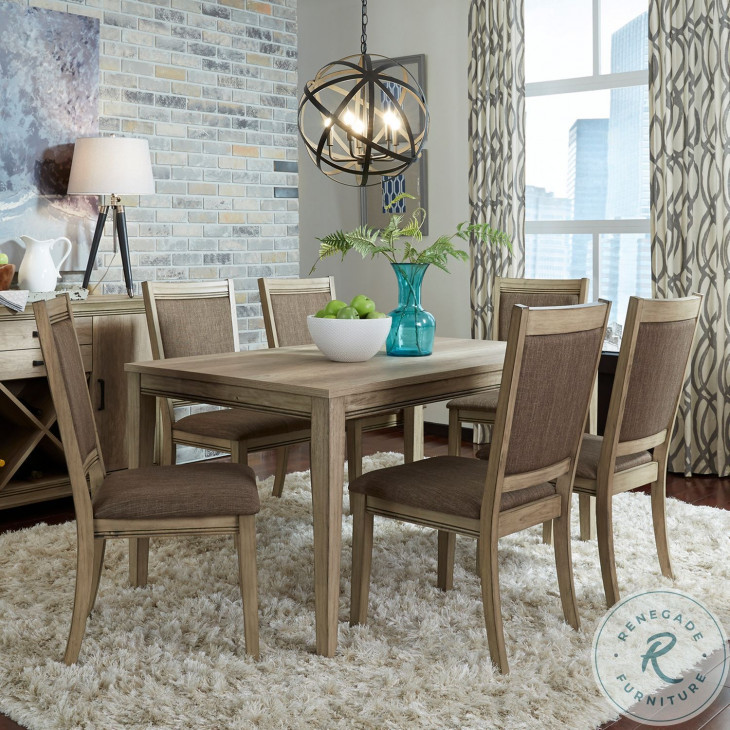 Sun Valley Rectangular Leg Dining Room Set | HomeGalleryStores.com ...