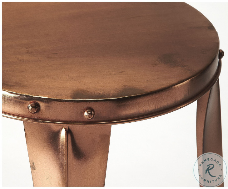 Ulrich Copper Bar Stool from Butler | Coleman Furniture