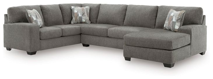 Revenna Greystone Modular Sectional from Ashley Furniture | Coleman ...