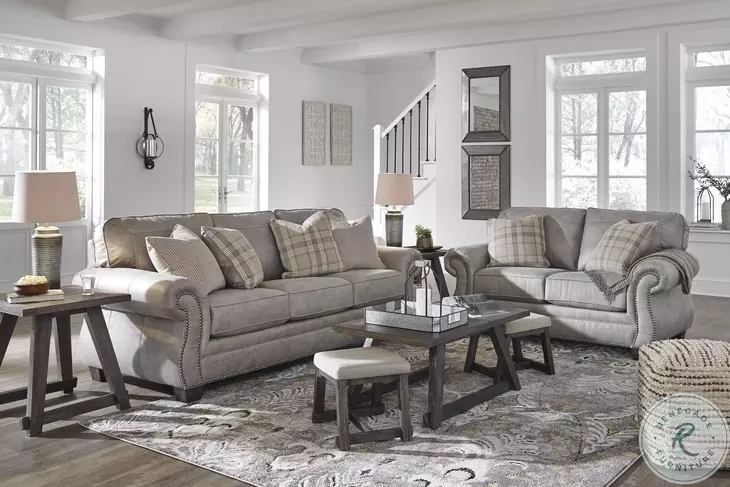 Olsberg Steel Sofa from Ashley Coleman Furniture