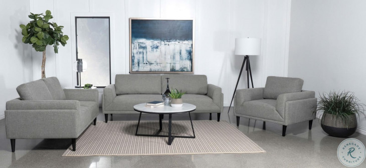 Rilynn Gray Living Room Set from Coaster Furniture | Coleman Furniture