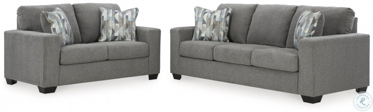Deltona Graphite Loveseat From Ashley Furniture | Coleman Furniture