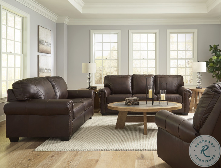 Colleton Dark Brown Living Room Set from Ashley Furniture | Coleman ...