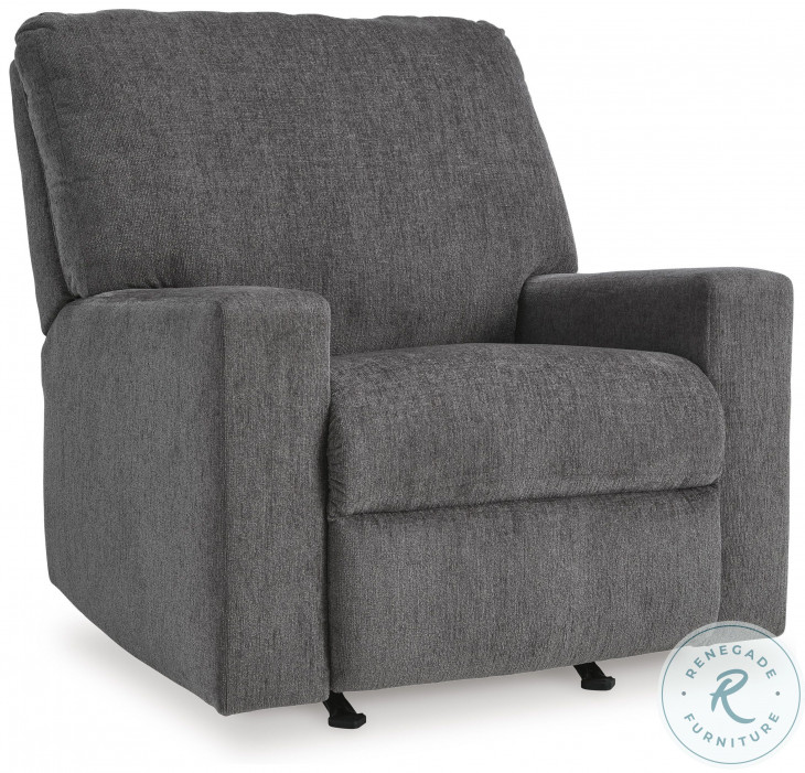 Rannis Pewter Rocker Recliner From Ashley Furniture | Coleman Furniture