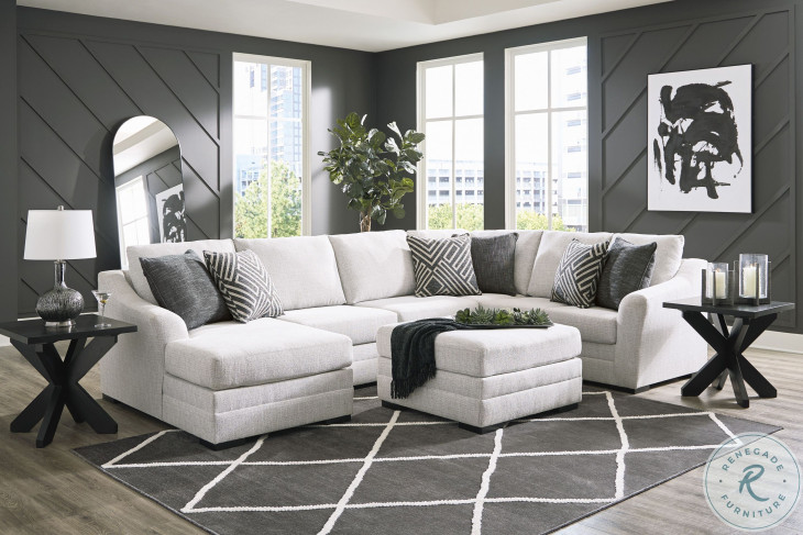 Koralynn Stone Sectional from Ashley Furniture | Coleman Furniture