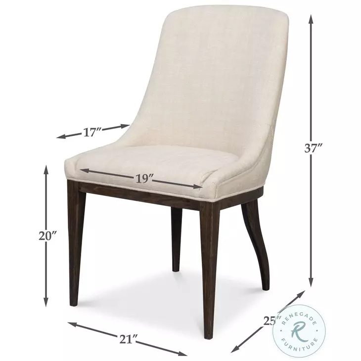 Emilio Grey Dining Chair from Sarried | Coleman Furniture