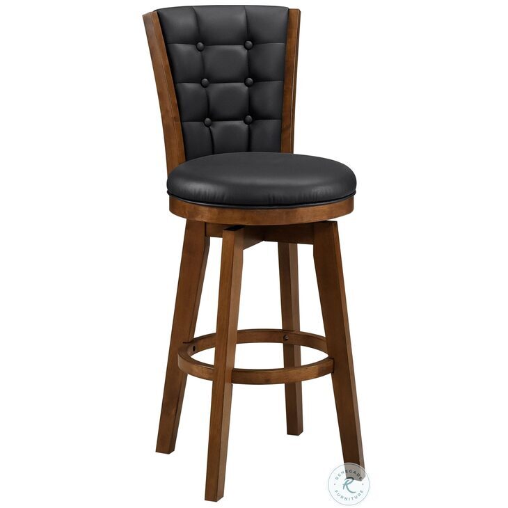 Medford Chestnut Swivel Pub Chair Set of 2 From Homelegance | Coleman ...