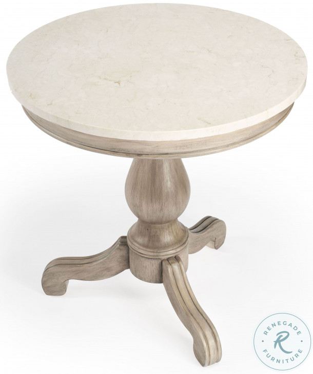 Danielle Sandalwood Beige Accent Table From Butler | Coleman Furniture