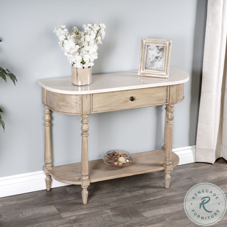 Danielle Sandalwood Beige Console Table From Butler | Coleman Furniture
